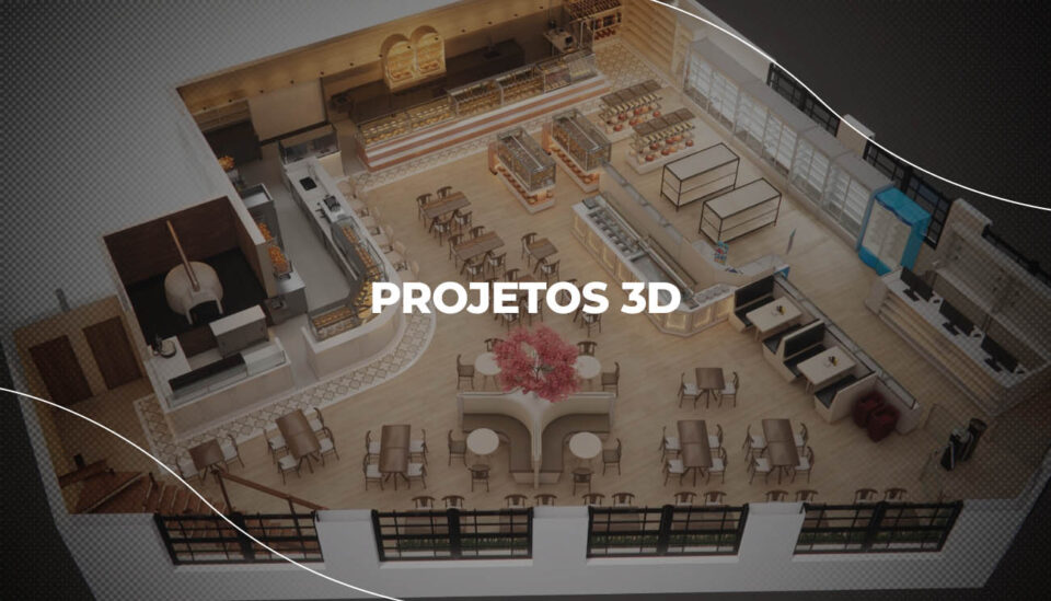 Serviços de projetos 3D para padarias